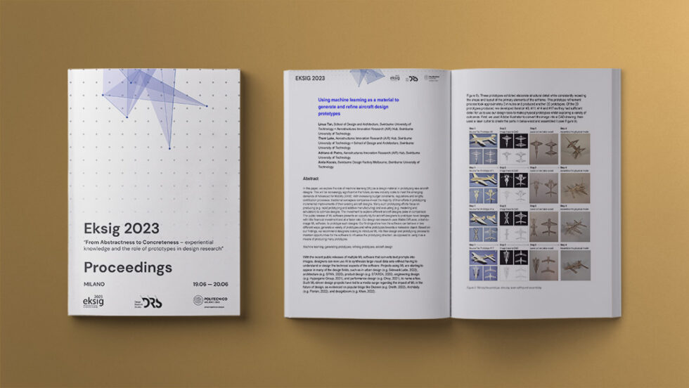 Using machine learning as a material to generate and refine aircraft ...